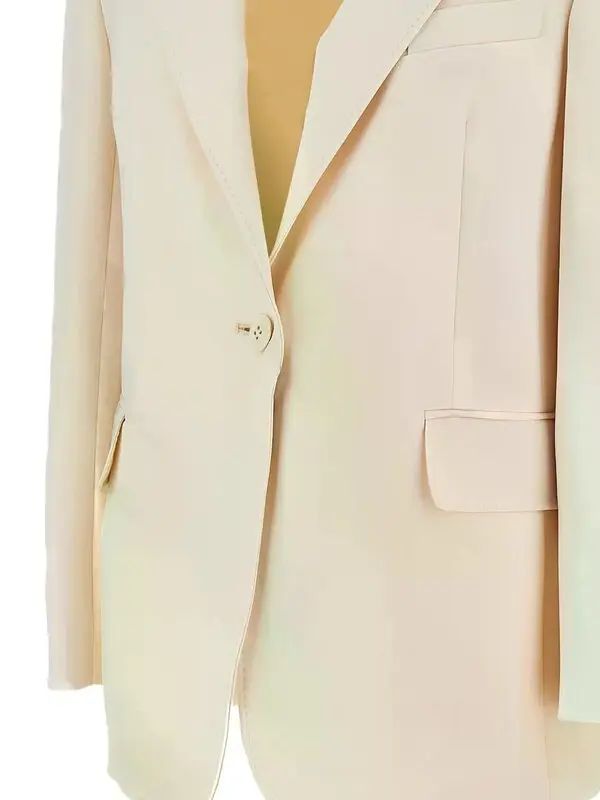 Max Mara Flap Pocket Buttoned Jacket