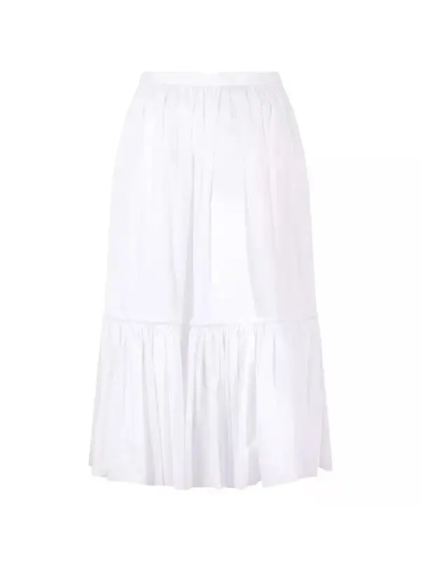 JIL SANDER Ruffled Tiered Skirt