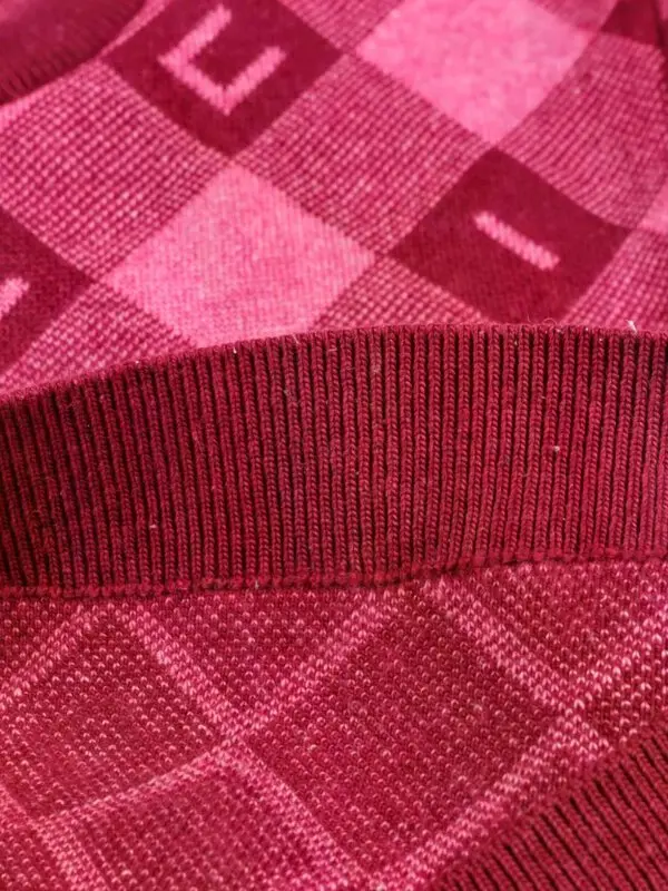 Gucci Check-print Cardigan