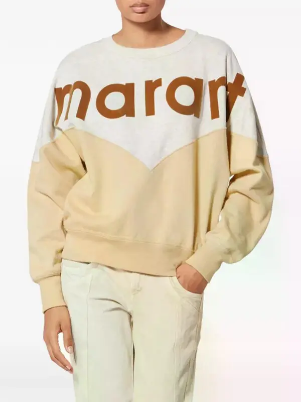 Isabel Marant Logo Colour-block Sweatshirt