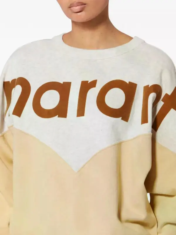 Isabel Marant Logo Colour-block Sweatshirt
