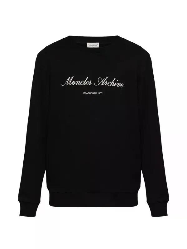 Moncler Logo Sweatshirt - Black
