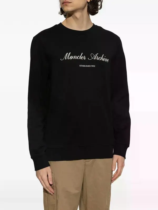 Moncler Logo Detail Crewneck Sweater