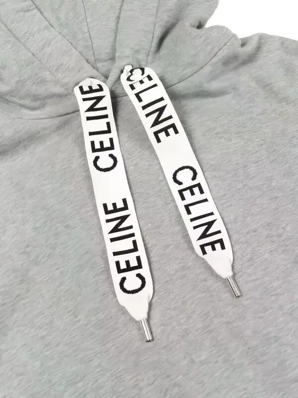 Celine 2010s Logo-print Hoodie
