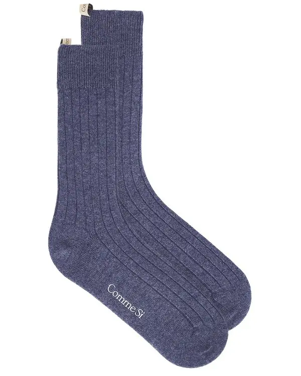 Comme Si Cashmere Blend Socks