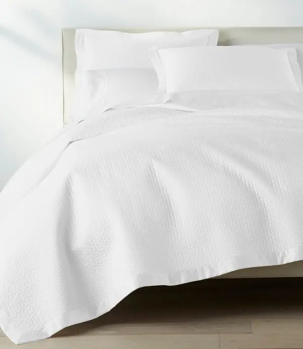 PEACOCK ALLEY Hamilton Quilted Coverlet - Blue
