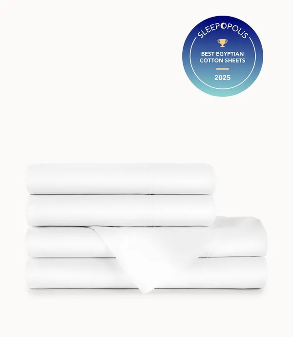 PEACOCK ALLEY Nile Sheet Set - Misty Blue