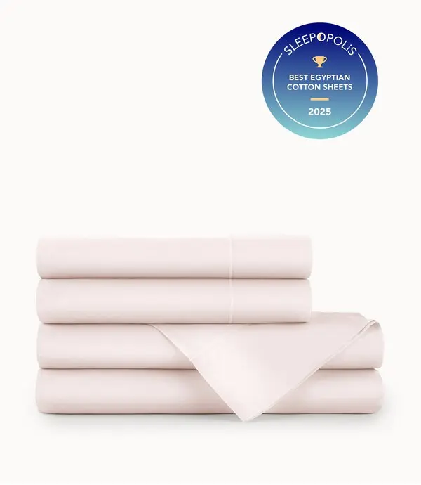 PEACOCK ALLEY Nile Sheet Set - Misty Blue