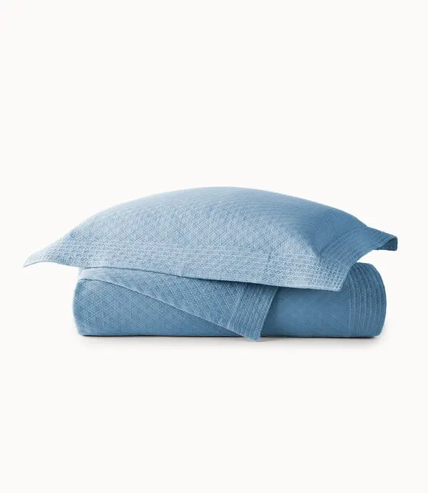 PEACOCK ALLEY Alyssa Coverlet - Chambray