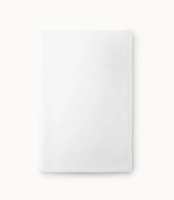 PEACOCK ALLEY Nile Flat Sheet - Light Gray
