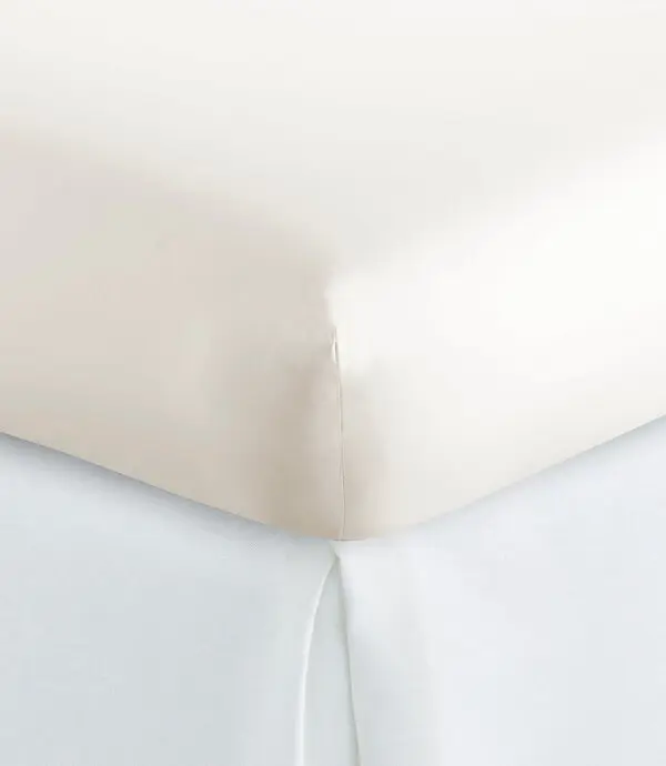PEACOCK ALLEY Nile Fitted Sheet - Pearl