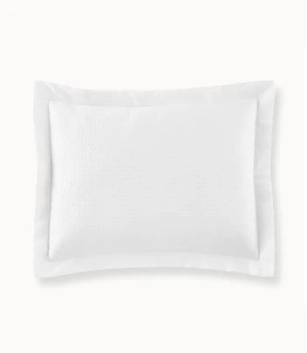 PEACOCK ALLEY Hamilton Quilted Sham - Pearl