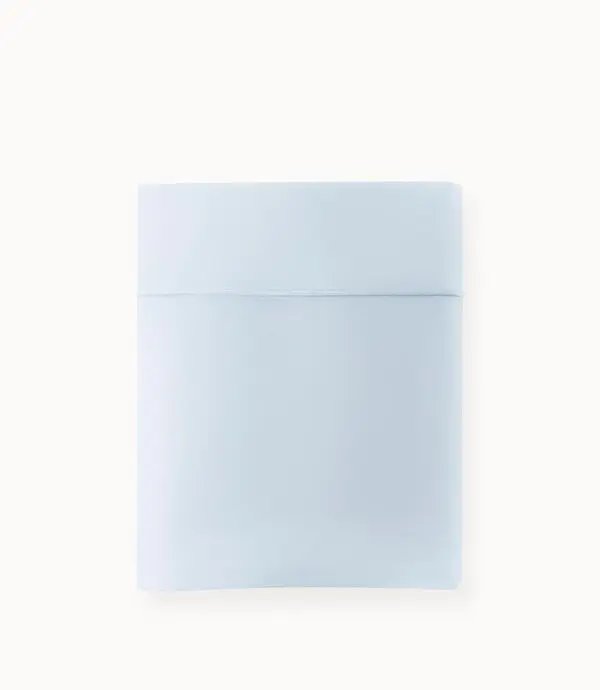 PEACOCK ALLEY Soprano Sateen Flat Sheet - Barely Blue