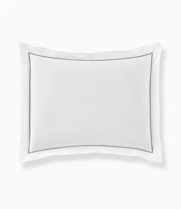 PEACOCK ALLEY Boutique Percale Sham - Platinum