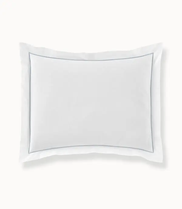 PEACOCK ALLEY Boutique Percale Sham - Sky
