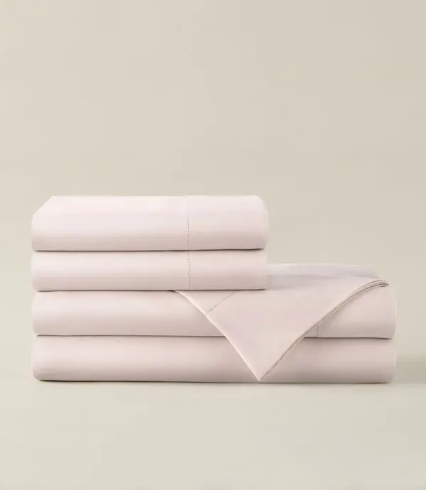 PEACOCK ALLEY Clara Sateen Sheet Set - Linen