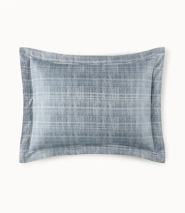 PEACOCK ALLEY Biagio Jacquard Sham - Azure