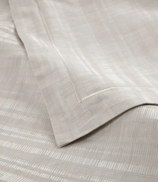 PEACOCK ALLEY Biagio Jacquard Duvet Cover - Azure