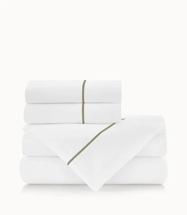 PEACOCK ALLEY Soprano Ii Sateen Sheet Set - Thyme