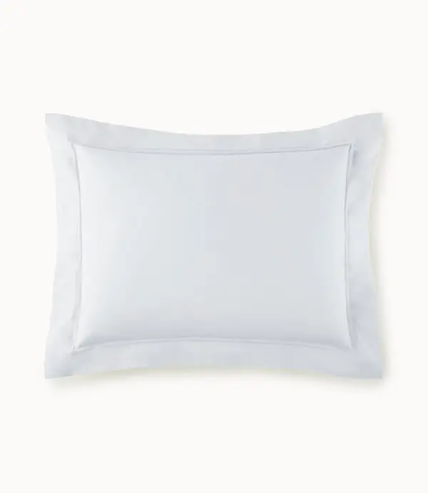 PEACOCK ALLEY Virtuoso Sateen Sham - White