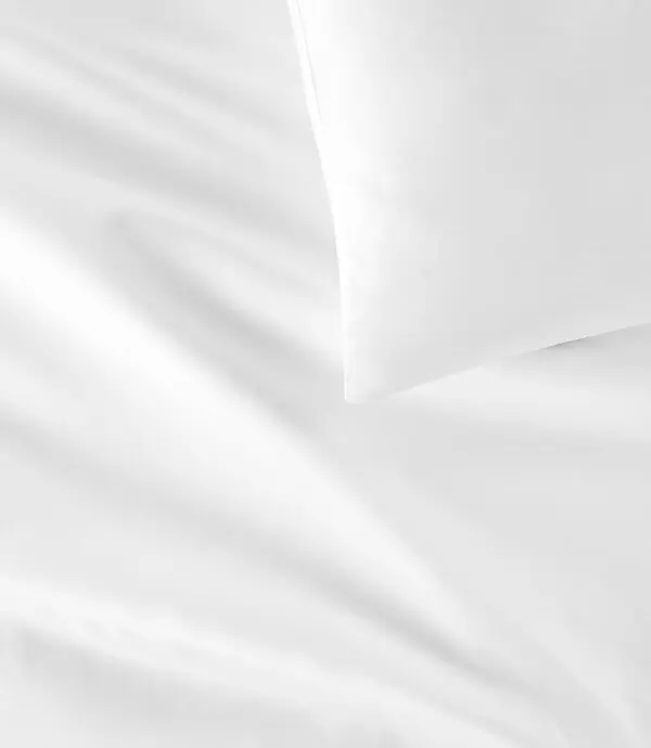 PEACOCK ALLEY Virtuoso Sateen Duvet Cover - Ice