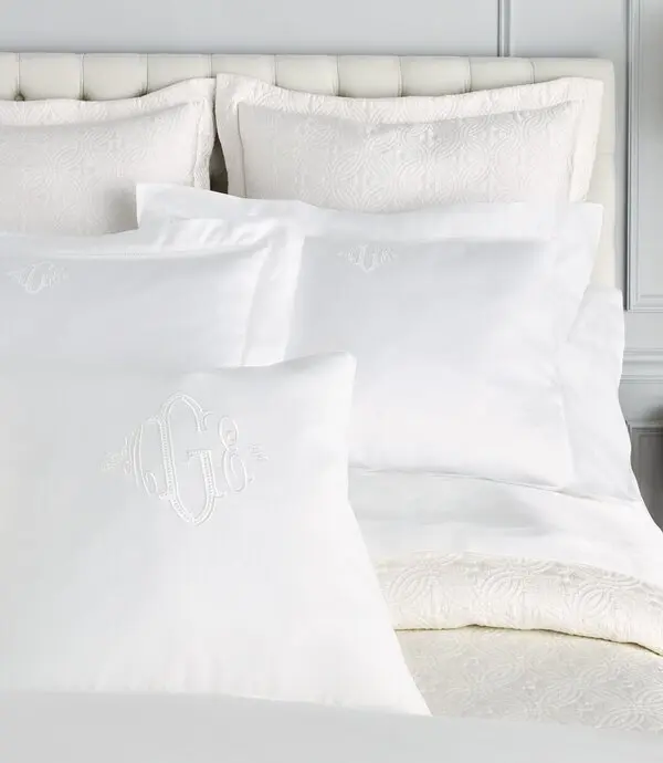 PEACOCK ALLEY Lyric Percale Sham - Ice