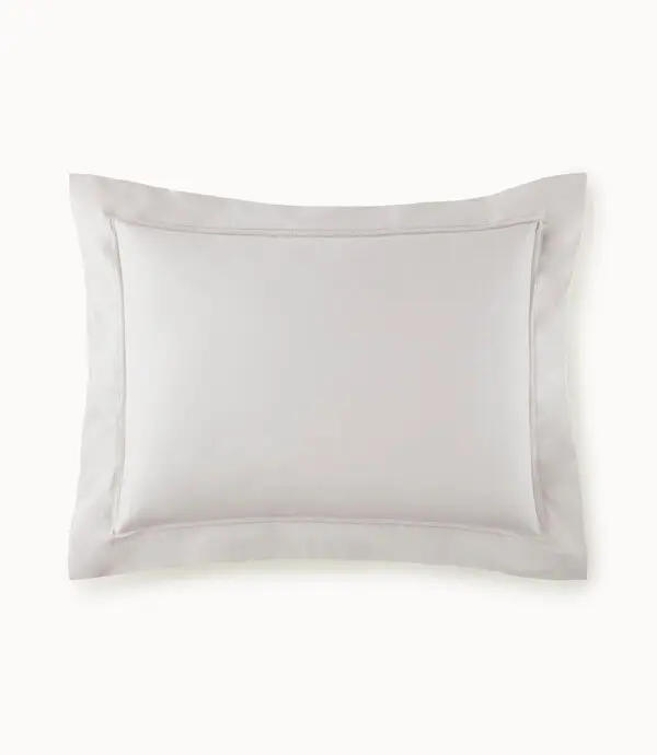 PEACOCK ALLEY Lyric Percale Sham - Ice