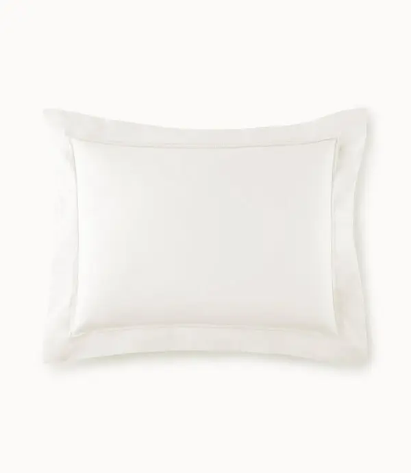 PEACOCK ALLEY Lyric Percale Sham - Platinum
