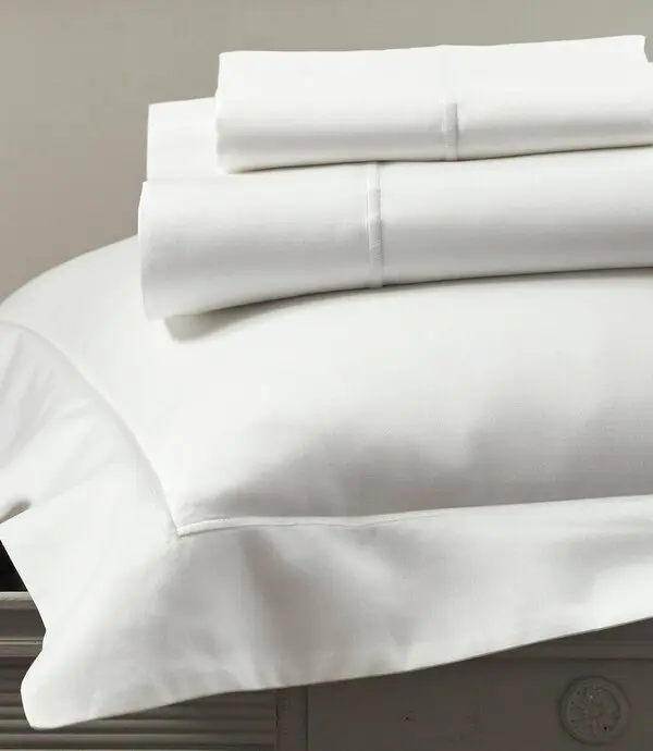 PEACOCK ALLEY Soprano Sateen Sham - Barely Blue