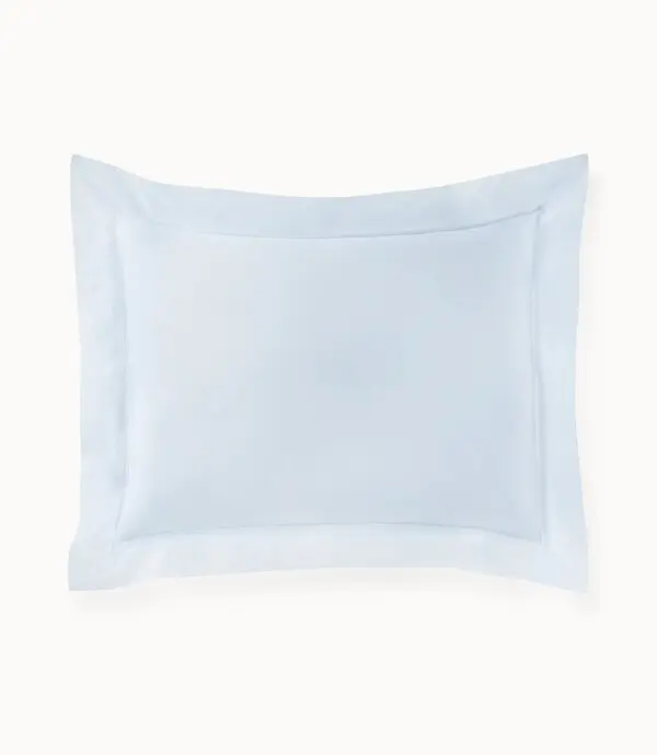 PEACOCK ALLEY Soprano Sateen Sham - Barely Blue