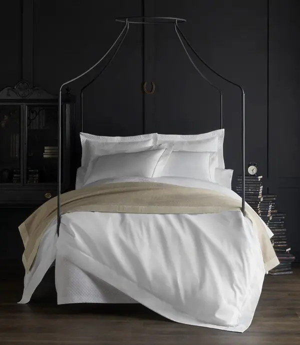 PEACOCK ALLEY Soprano Sateen Sham - Barely Blue