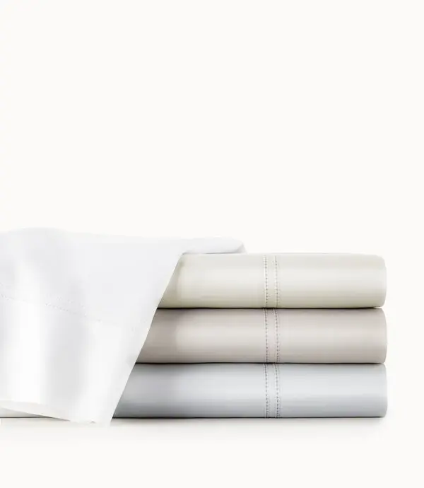 PEACOCK ALLEY Lyric Flat Sheet - White