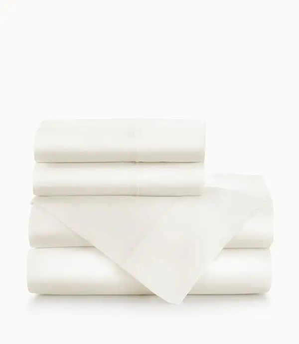 PEACOCK ALLEY Boutique Sheet Set Off White - Ivory
