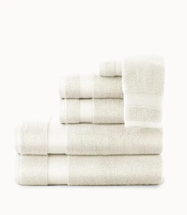PEACOCK ALLEY Diamond Towel Set - Sage