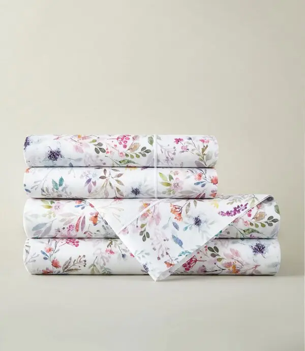 PEACOCK ALLEY Chloe Percale Sheet Set - Floral