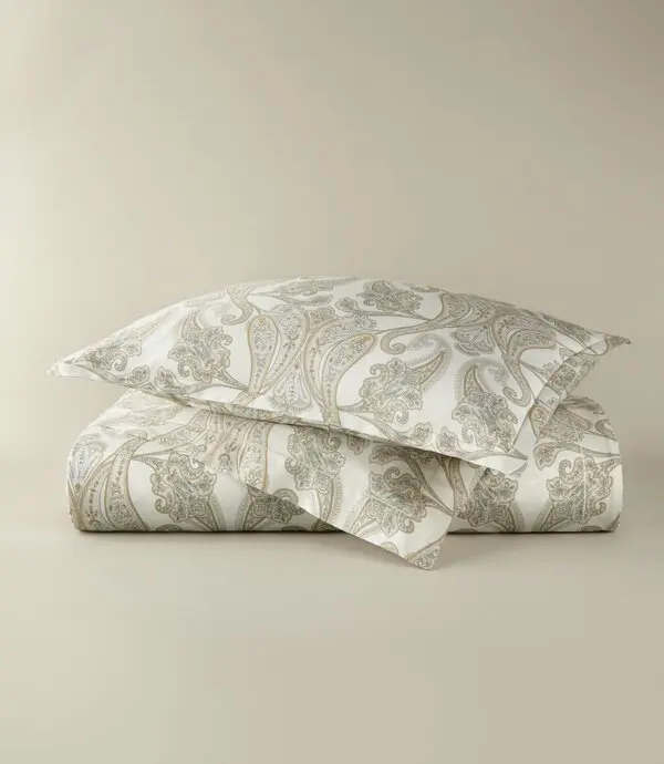 PEACOCK ALLEY Classic Printed Duvet Set - Paisley Pearl
