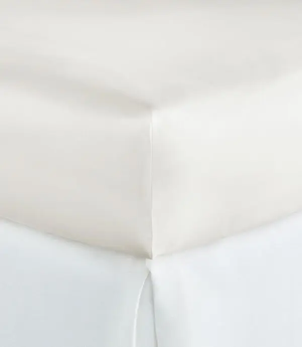PEACOCK ALLEY Boutique Fitted Sheet Off White - Ivory