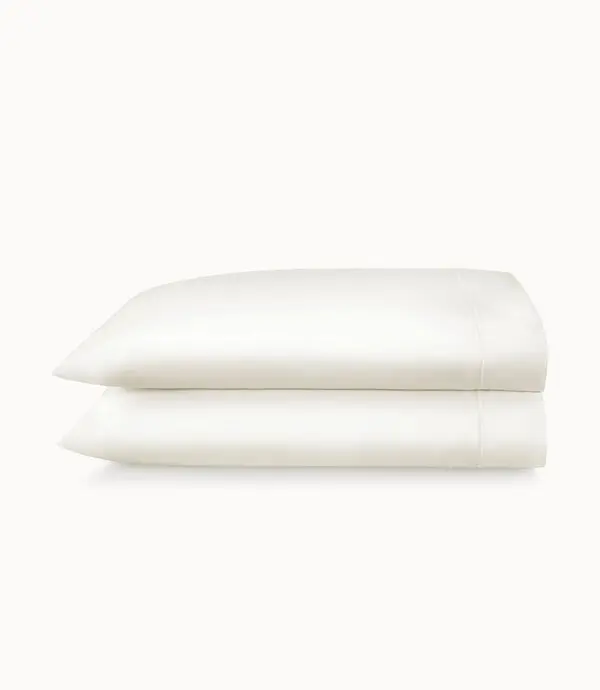 PEACOCK ALLEY Boutique Pillowcases Off White - Ivory