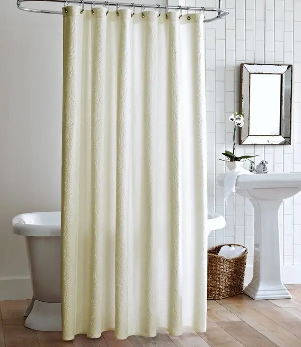 PEACOCK ALLEY Vienna Curtain - Ivory