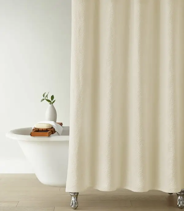 PEACOCK ALLEY Vienna Curtain - Linen