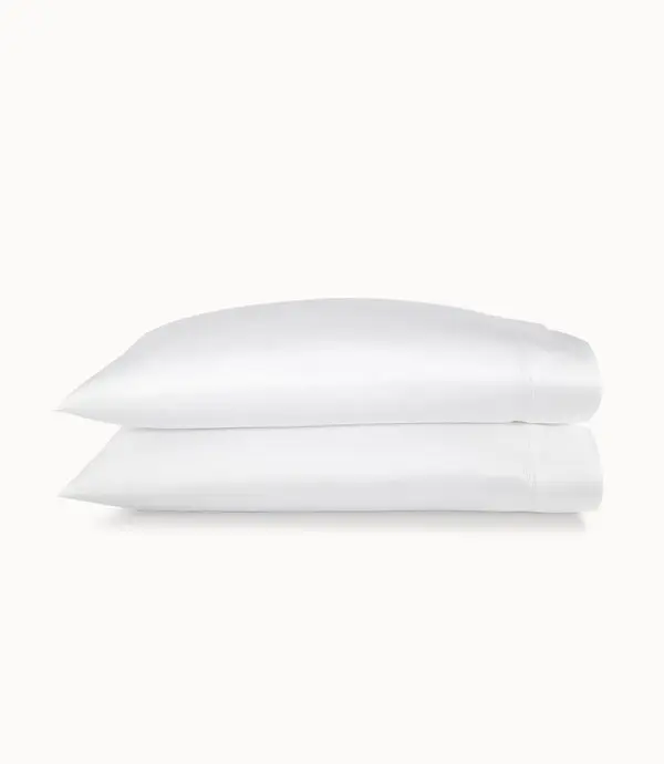 PEACOCK ALLEY Virtuoso Sateen Pillowcases - Platinum