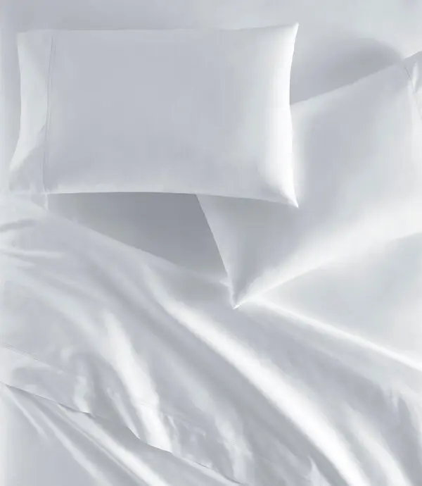 PEACOCK ALLEY Virtuoso Sateen Pillowcases - Platinum