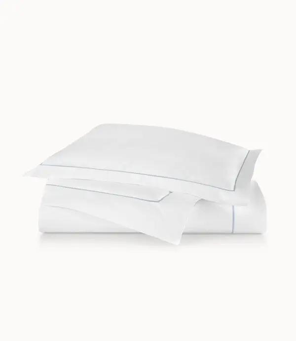 PEACOCK ALLEY Boutique Percale Duvet Cover - Sky