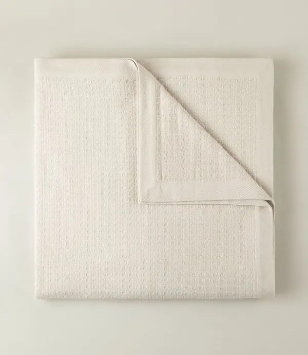 PEACOCK ALLEY Newport Blanket - Platinum