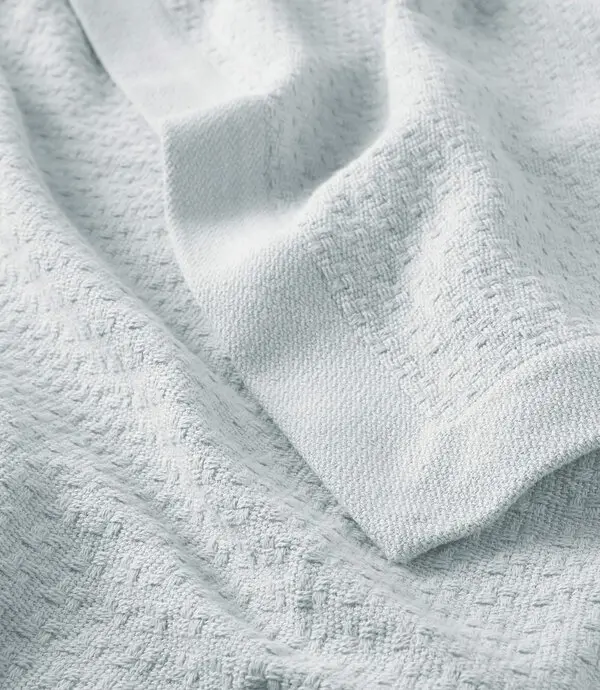 PEACOCK ALLEY Newport Blanket - Platinum