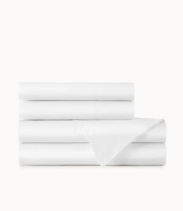 PEACOCK ALLEY Virtuoso Sateen Sheet Set - Ivory