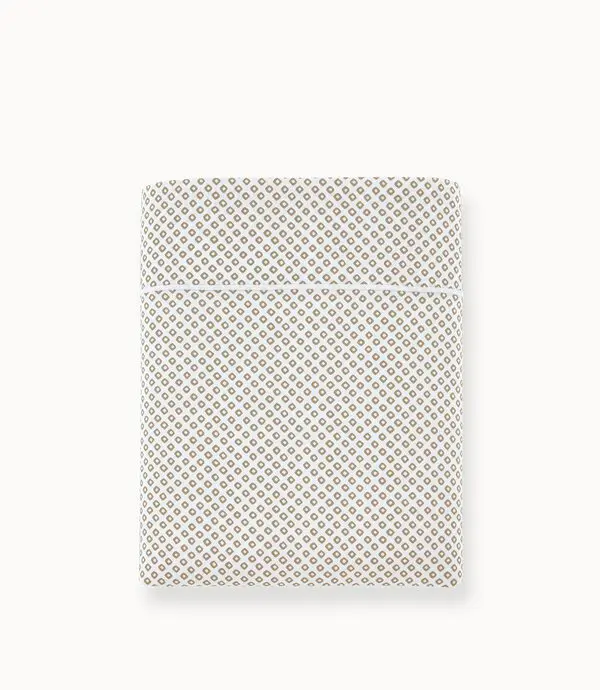 PEACOCK ALLEY Emma Printed Sateen Flat Sheet