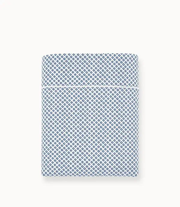 PEACOCK ALLEY Emma Printed Sateen Flat Sheet
