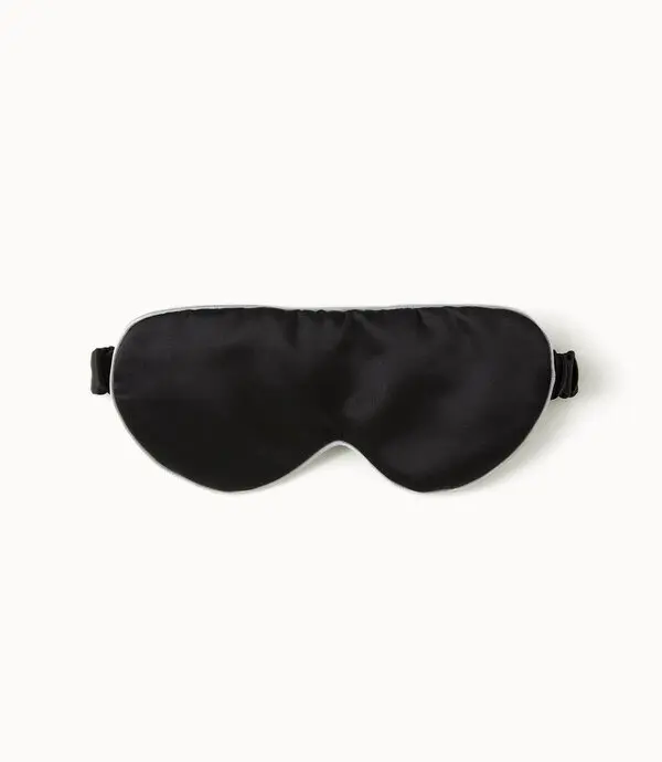 PEACOCK ALLEY Sleeping Mask - Black