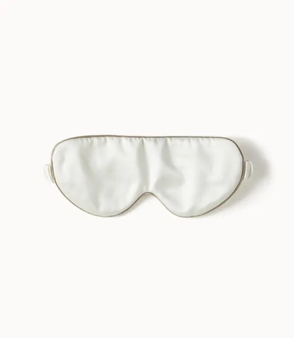 PEACOCK ALLEY Sleeping Mask - Bone